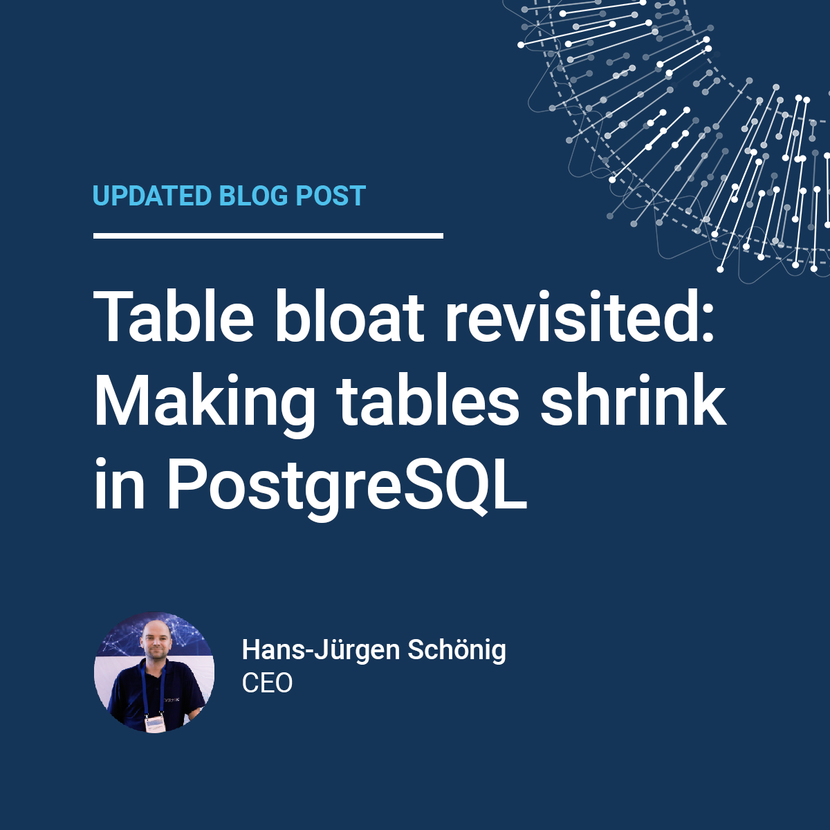 Table Bloat Revisited Making Tables Shrink In Postgresql