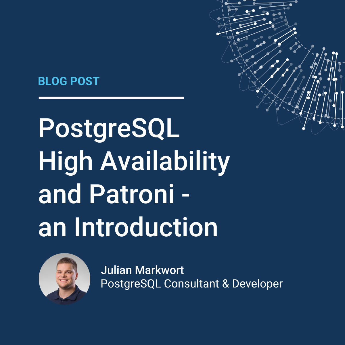 Postgresql High Availability And Patroni An Introduction