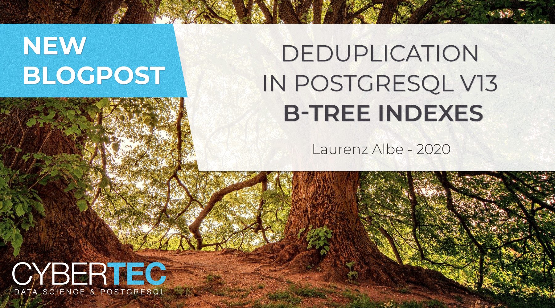 Deduplication in PostgreSQL v13 B-tree indexes - CYBERTEC Deduplication in PostgreSQL v13 B-tree indexes - CYBERTEC